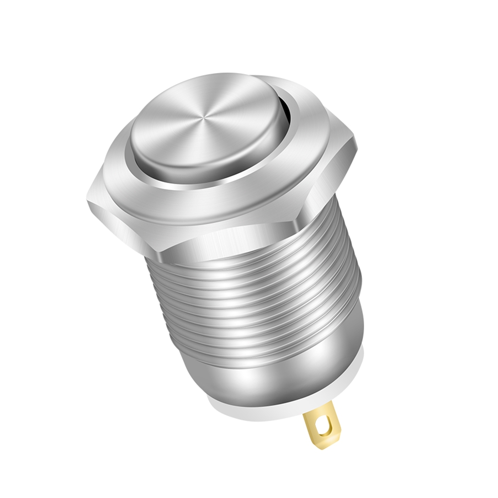 GQ12H-10M 复位按钮开关 复位金属按钮开关 12mm金属按钮开关